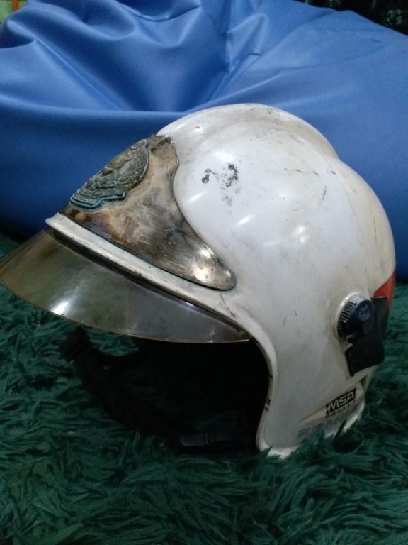 HELMET Bomba Vintage France Firemen Rare army, Hobbies & Toys ...