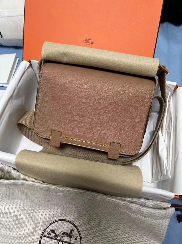 Hermes geta 雀木色拼Chai奶茶色, 名牌, 手袋及銀包 - Carousell