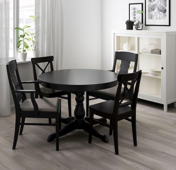 Ingatorp Extendable Table, Furniture & Home Living, Furniture, Tables ...