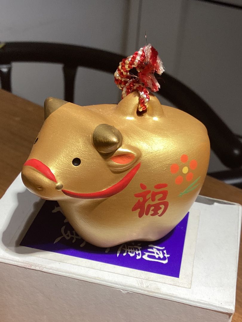 Japan Lucky Charm Display with bell, Hobbies & Toys, Memorabilia ...