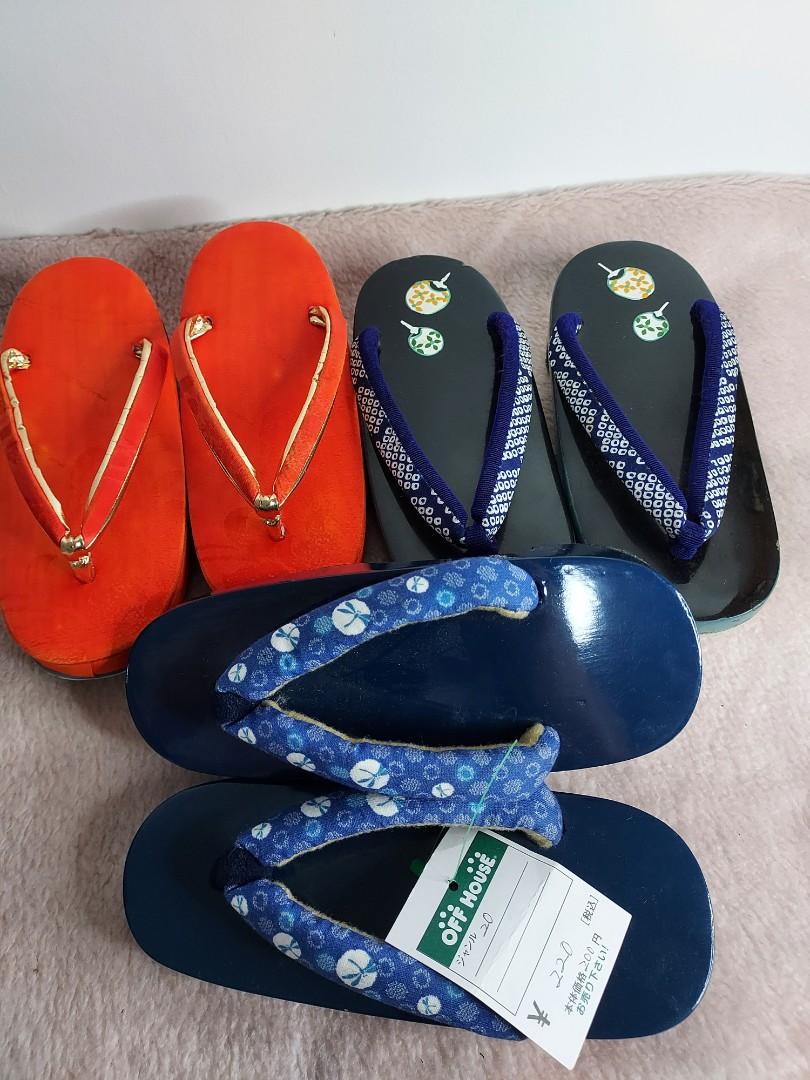 JAPANESE slippers - Bakya style, Women's Fashion, Footwear, Slippers ...