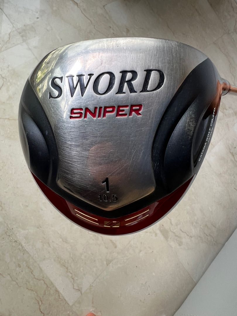 Katana Sword Driver 10.5, Sports Equipment, Sports & Games, Golf on ...