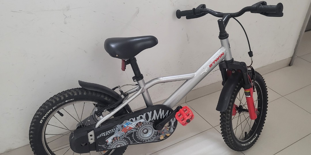 Kids Bike Btwin 16 inch Monster Truck, Sports Equipment, Bicycles ...