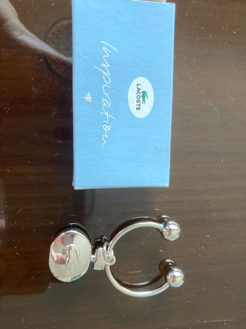 Lacoste key chain, Women's Fashion, Watches & Accessories, Other ...