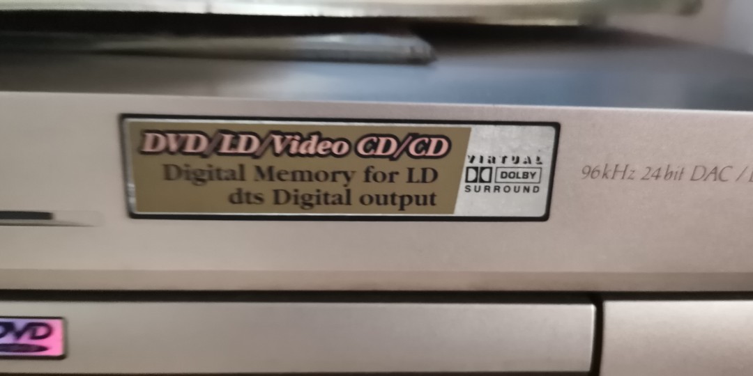 Laser disc player, Audio, Other Audio Equipment on Carousell