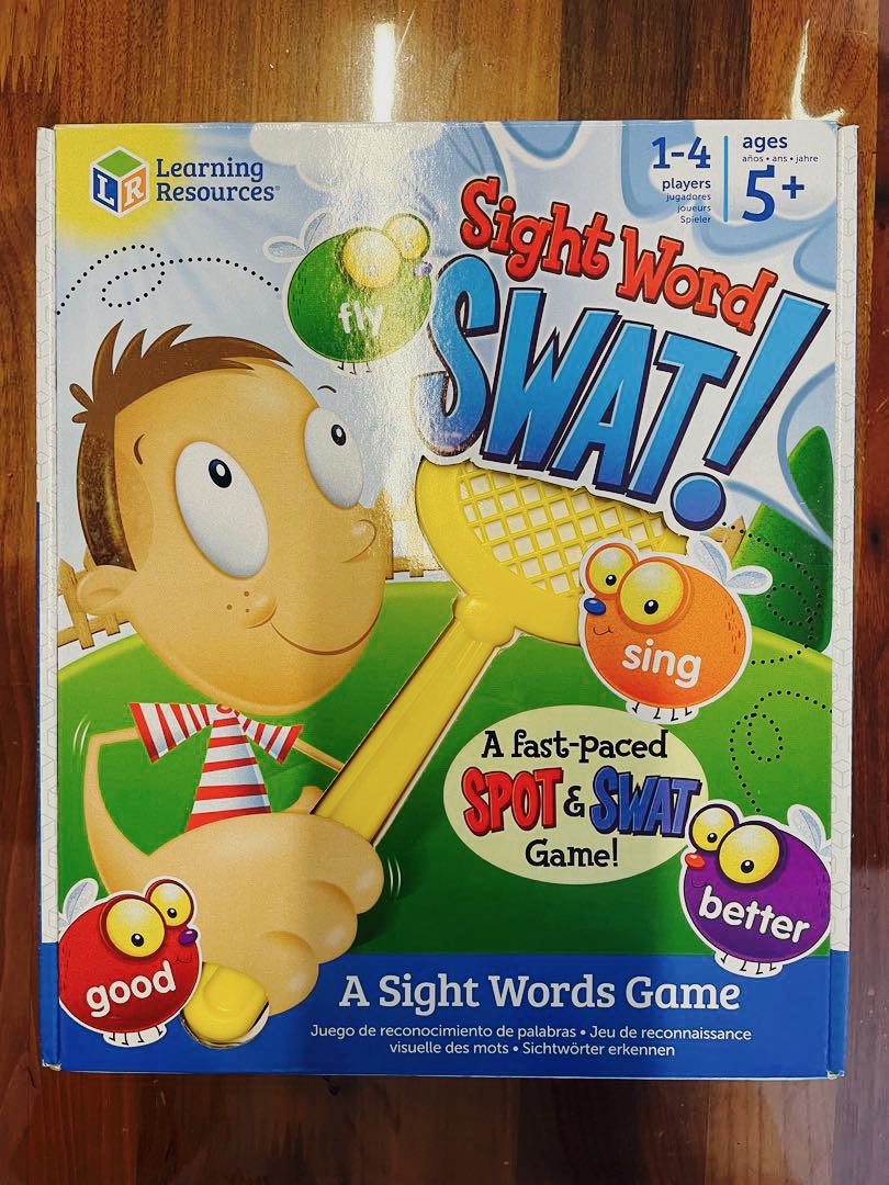 Learning resources sight word swat, Hobbies & Toys, Toys & Games on ...