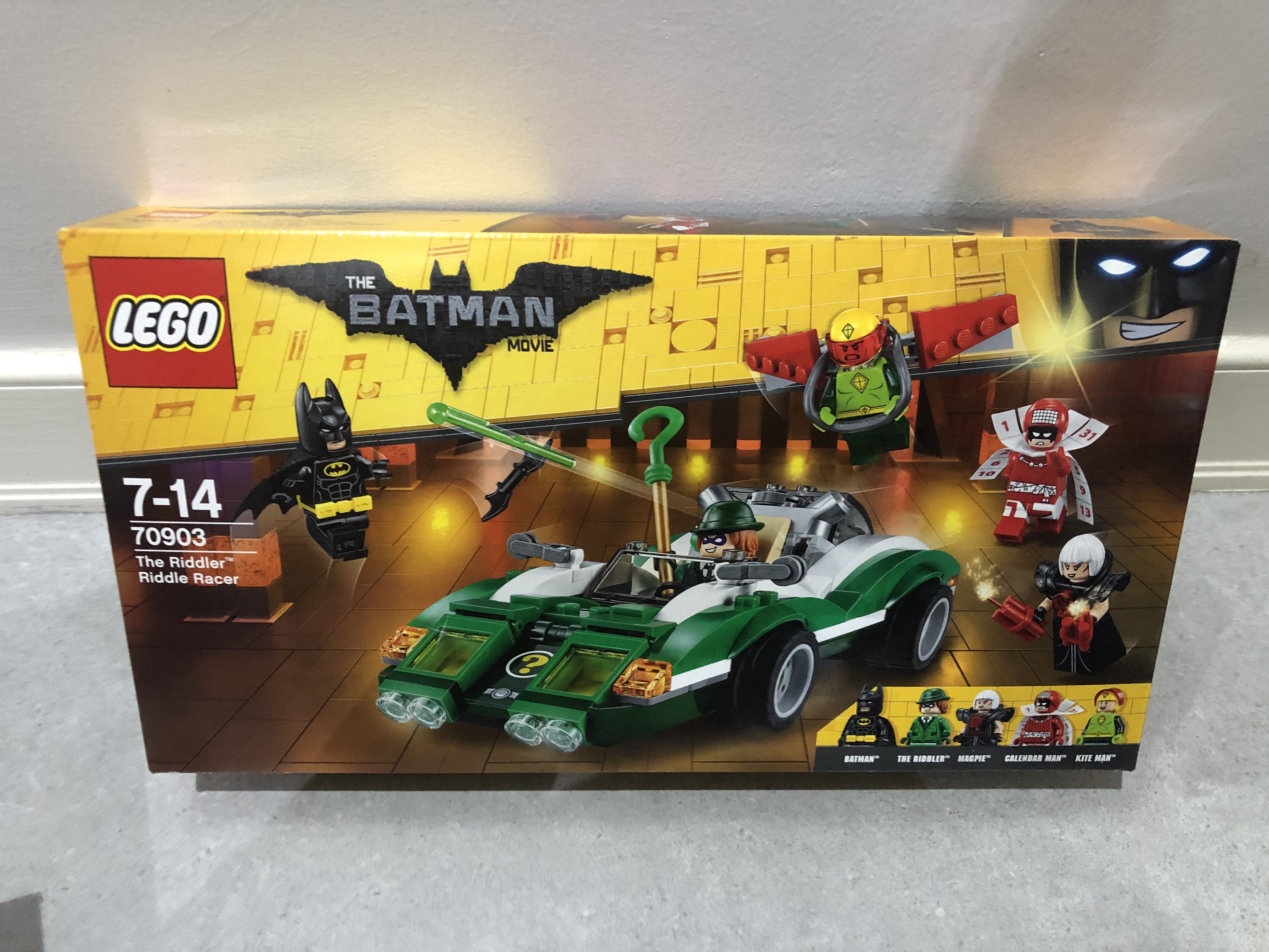 LEGO 70903 The Batman Movie The Riddler Riddle Racer, Hobbies & Toys ...