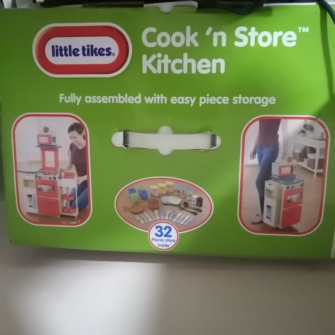 Little tikes cook n store kitchen, Hobbies & Toys, Toys & Games on ...