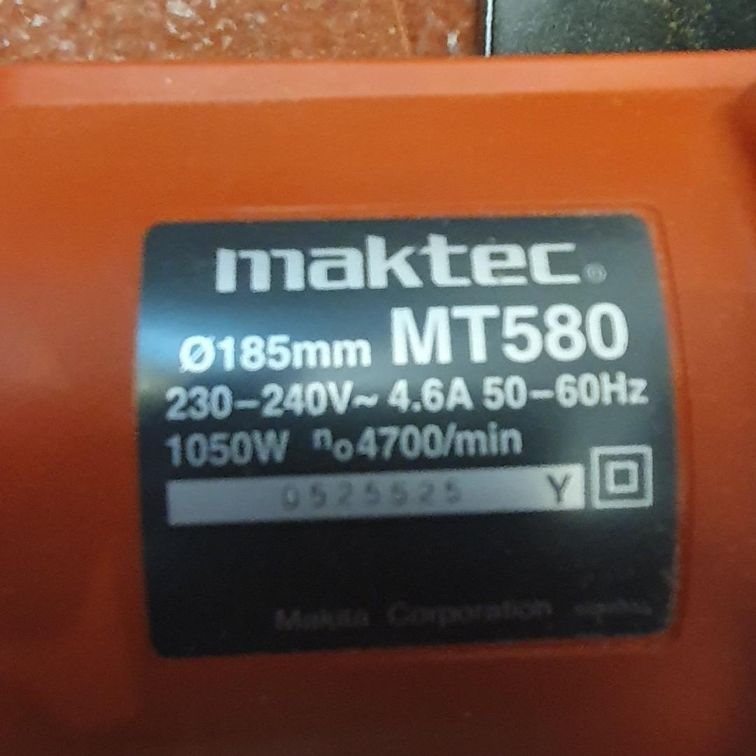 Maktec MT580 Circular Saw, Furniture & Home Living, Home Improvement ...