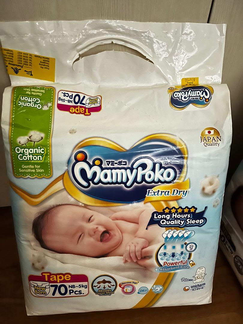 Mammy poko diaper newborn, Babies & Kids, Bathing & Changing, Diapers ...