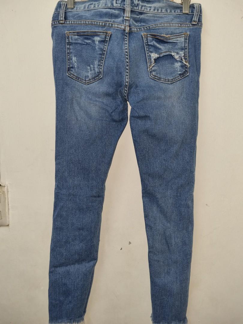 Maong Jeans, Women's Fashion, Bottoms, Jeans on Carousell
