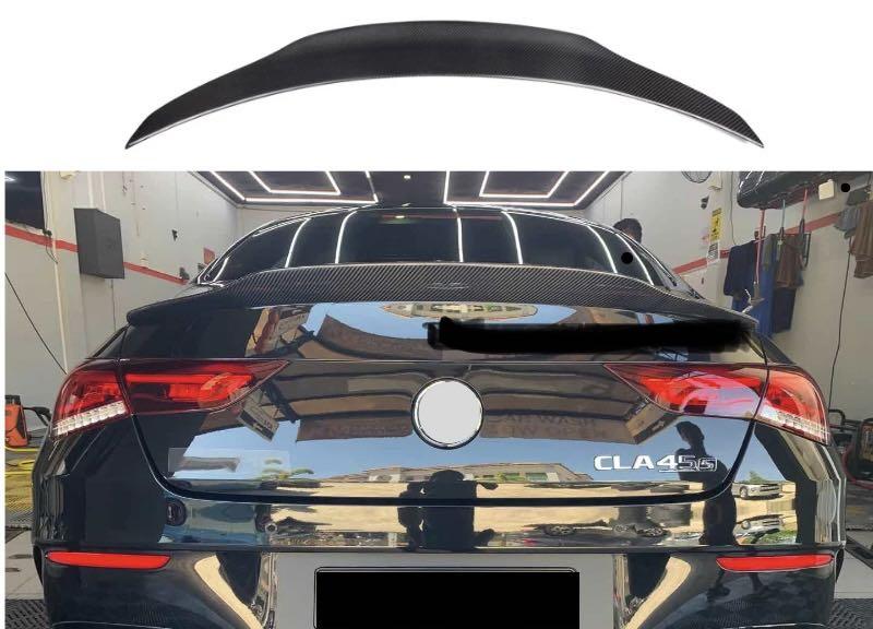Mercedes Benz CLA Class W118 PSM Style Carbon Fibre Trunk Spoiler ...