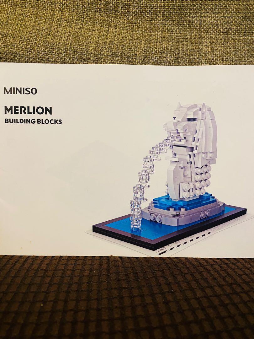 Singapore Merlion Bricks / building blocks (Miniso) / Toy, Hobbies ...