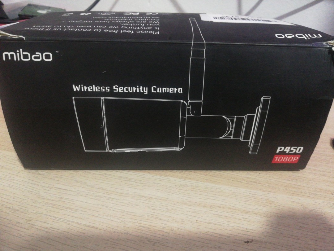 Cctv Mibao P450 Wireless, Furniture & Home Living, Security & Locks ...