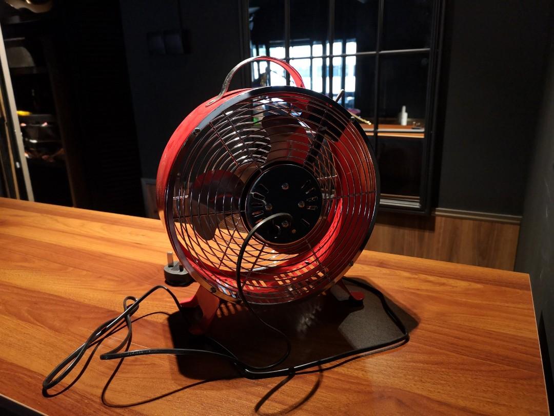 Mistral desk fan 28cm vintage, Furniture & Home Living, Lighting & Fans ...