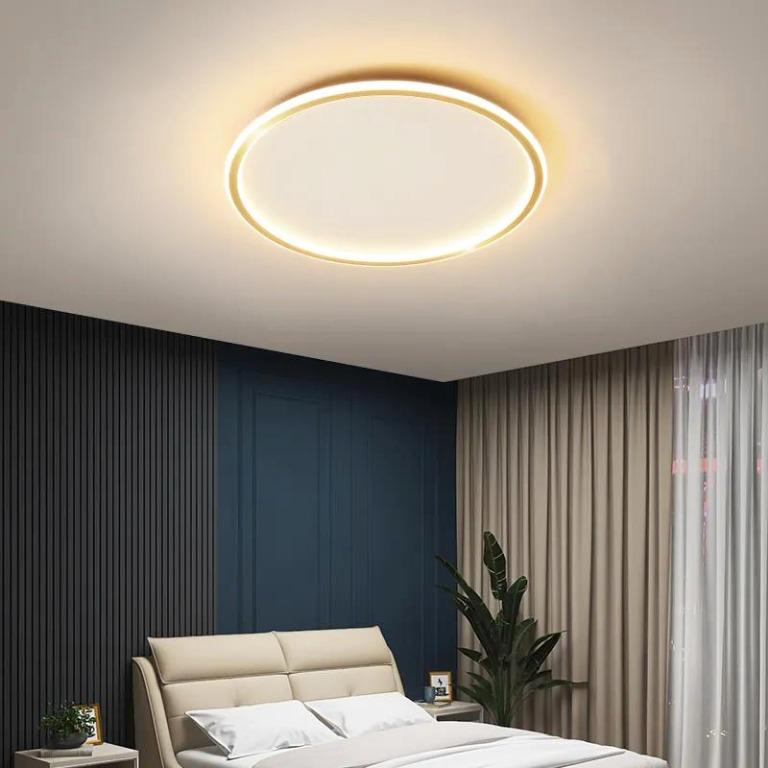 Modern Minimalist LED Ceiling Light, Furniture & Home Living, Lighting ...