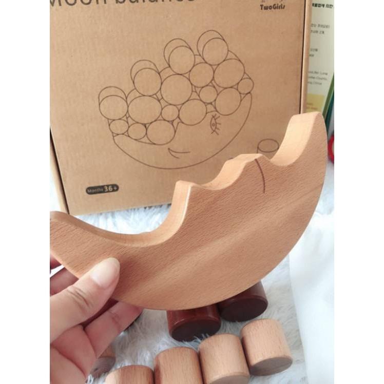 Moon Balancing / Stacking Toy / Balancing Toy/ Fine Motor Skills ...