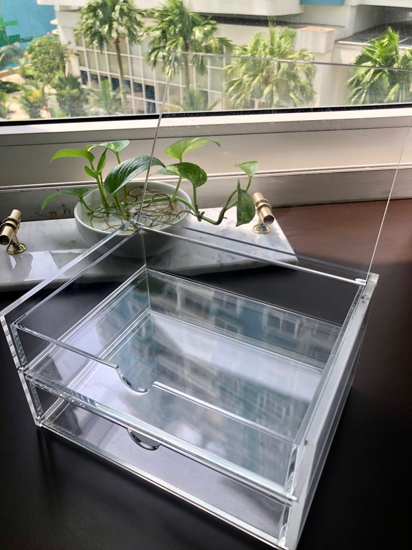 MUJI Acrylic Case, Furniture & Home Living, Home Improvement ...