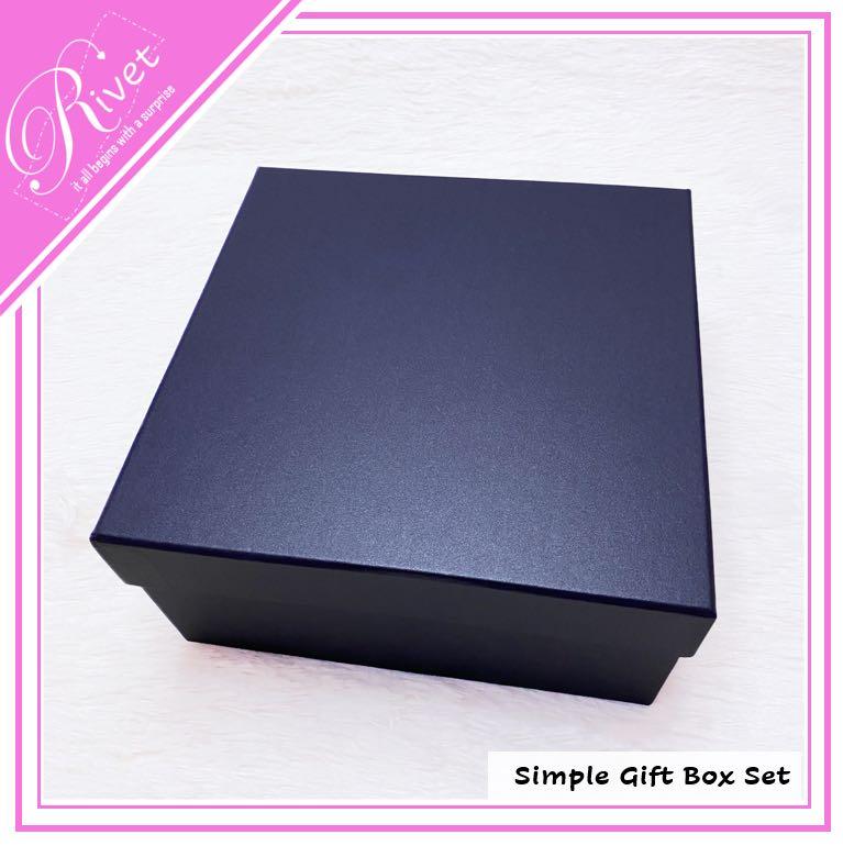 Multiple Colours Multiple Sizes Simple Gift Box Extra Small Extra Large ...