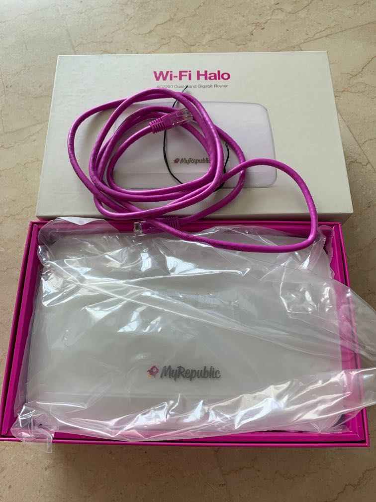 MyRepublic WiFi Halo Router, Computers & Tech, Parts & Accessories ...