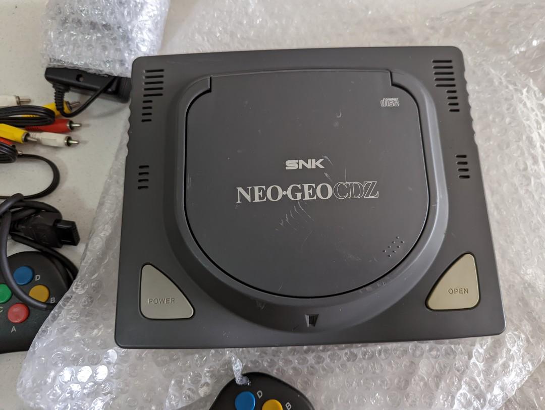 Neo geo CDZ turns on but don't read disc with 3 controller tested ...