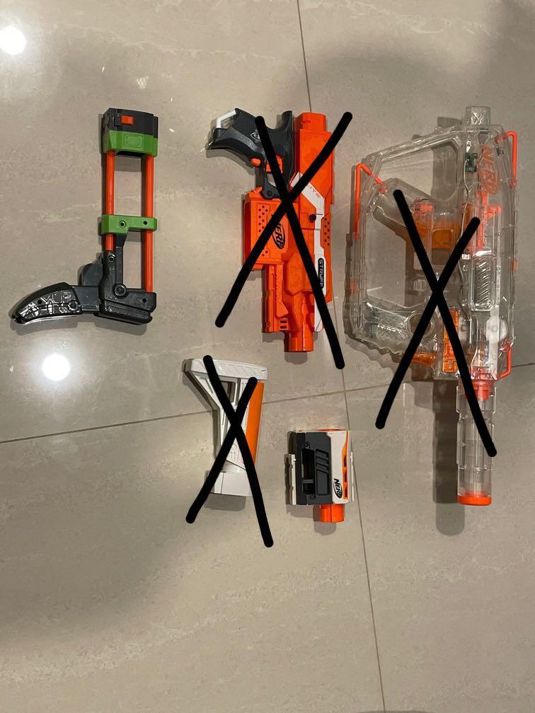 Nerf modulus barrel, stocks, Hobbies & Toys, Toys & Games on Carousell