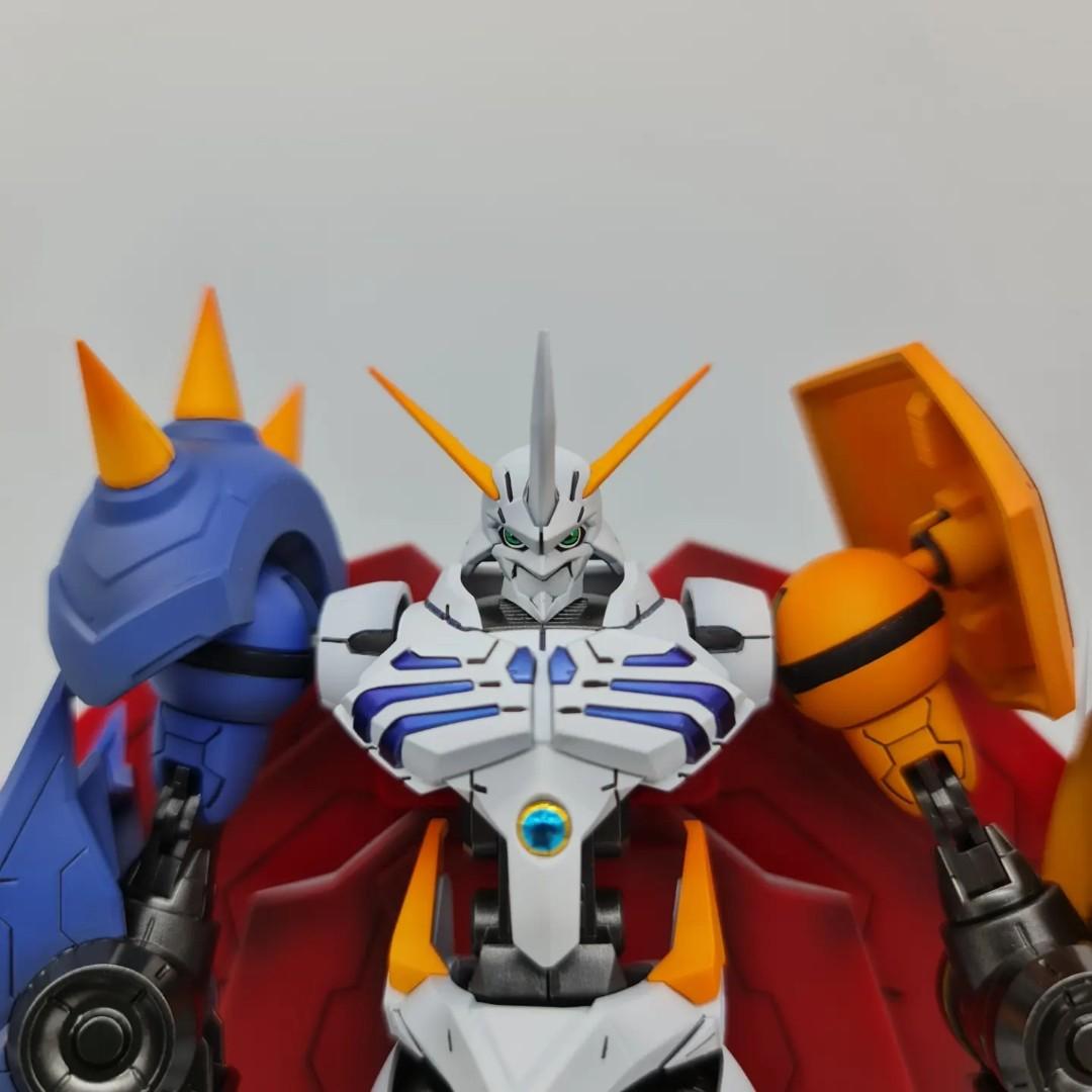 Omegamon Amplified custom paint, Hobbies & Toys, Toys & Games on Carousell
