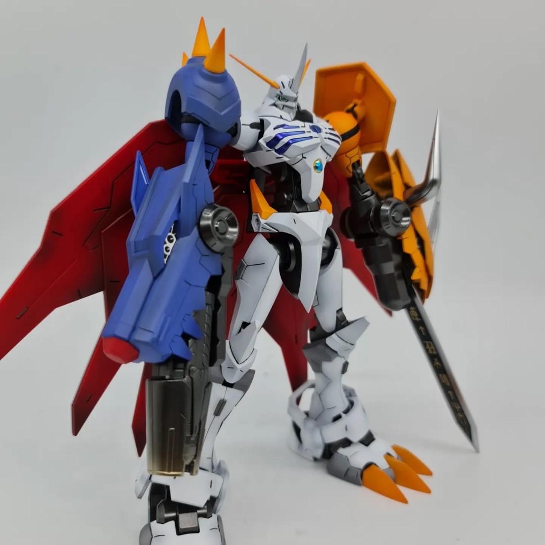 Omegamon Amplified custom paint, Hobbies & Toys, Toys & Games on Carousell