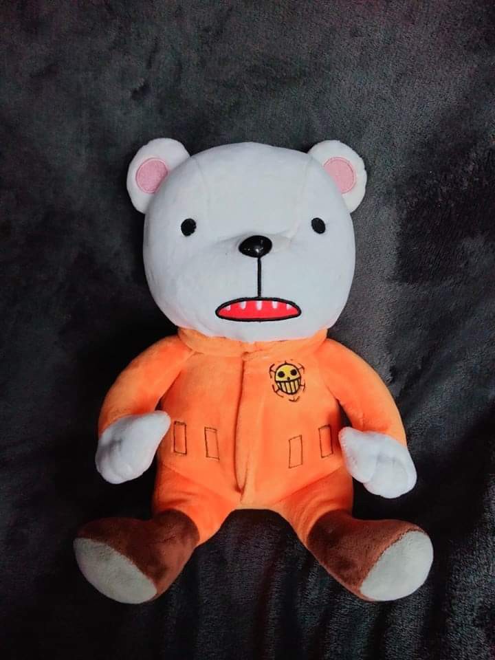 One piece anime stuffed toy-Bepo, Hobbies & Toys, Toys & Games on Carousell