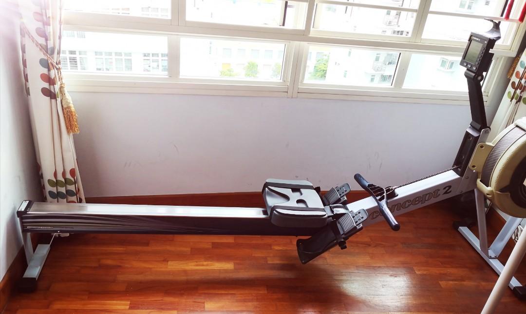 Original Concept 2 Model D Rower with new MP5 monitor, Sports Equipment ...