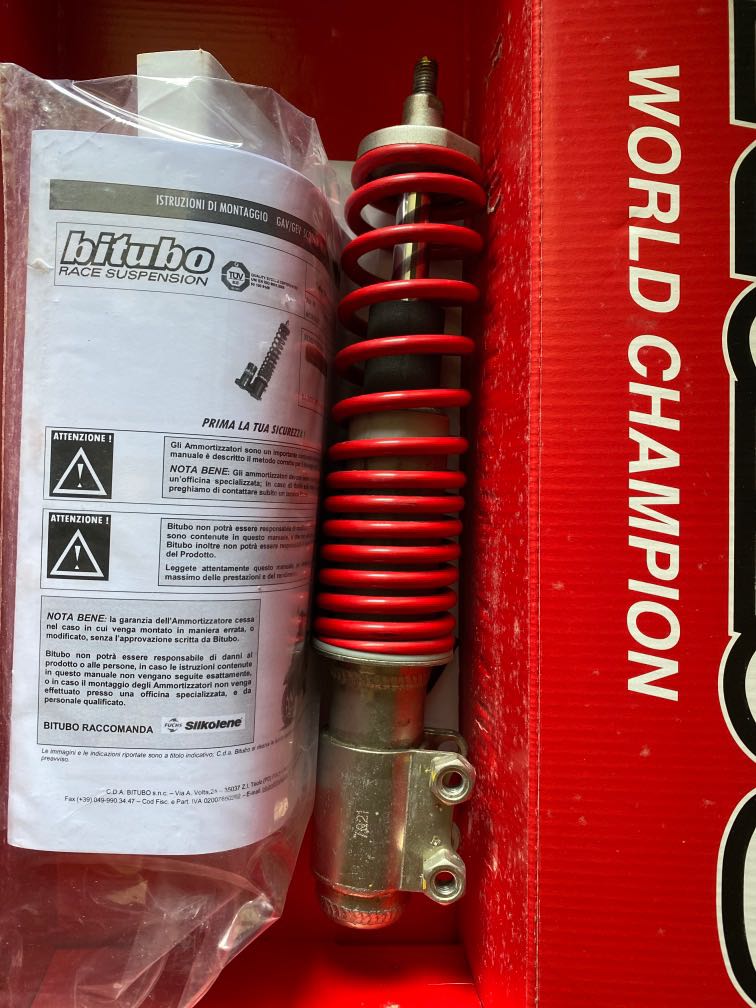 Original 2019 Vespa Sprint 150 (not Bitubo) front suspension ...