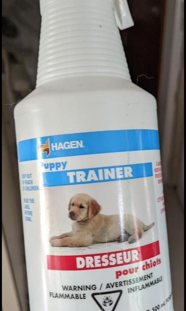 Pee tray + toilet training spray + pee pads bundle, Pet Supplies, Homes ...