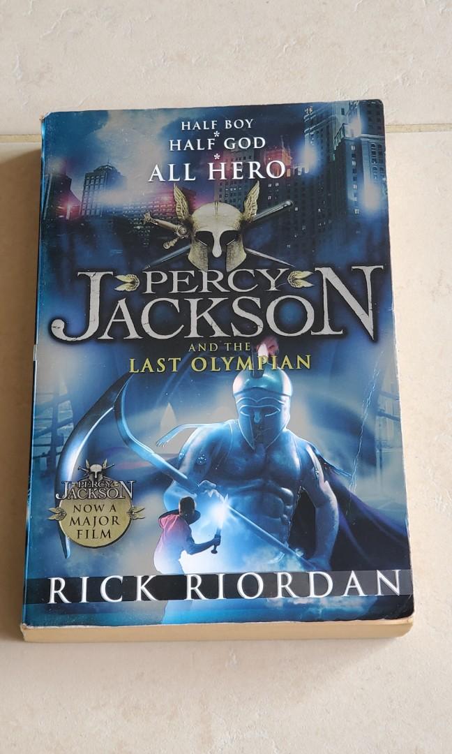 Percy Jackson And The Last Olympian [free gift: Book 1~4 of Percy ...