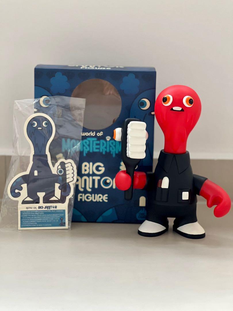 Pete Fowler World of Monsterism Big Janitor Figure, Hobbies & Toys ...