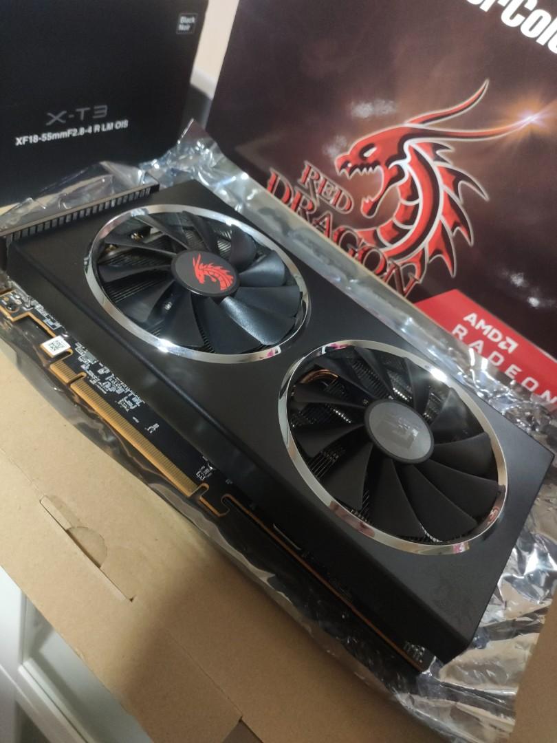 Powercolor Red Dragon RX 5700 XT, Computers & Tech, Parts & Accessories ...