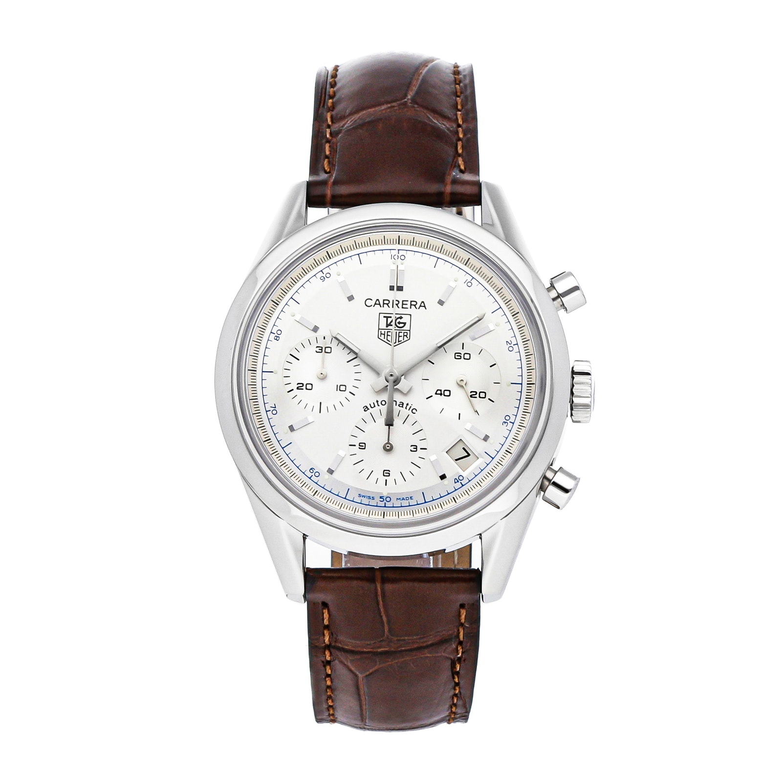 Pre-Owned Tag Heuer Carrera Chronograph CV2110-0, Luxury, Watches on ...