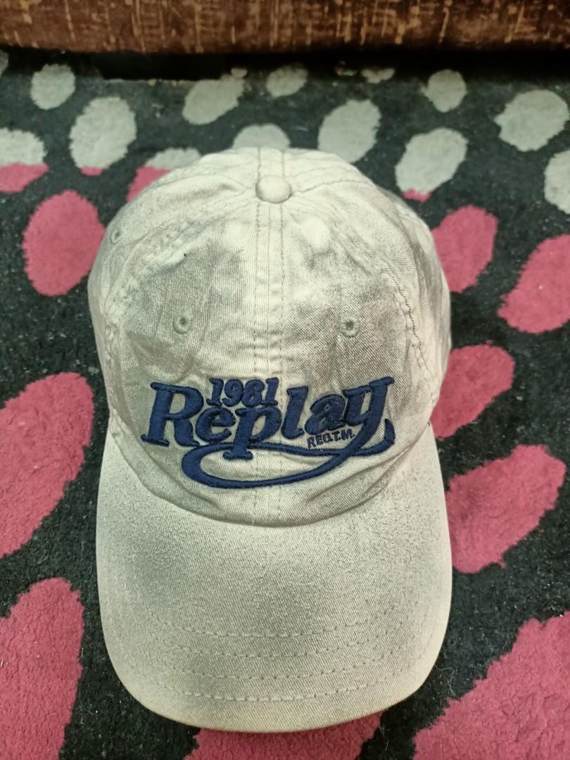 Replay Cap, Men's Fashion, Watches & Accessories, Cap & Hats on Carousell