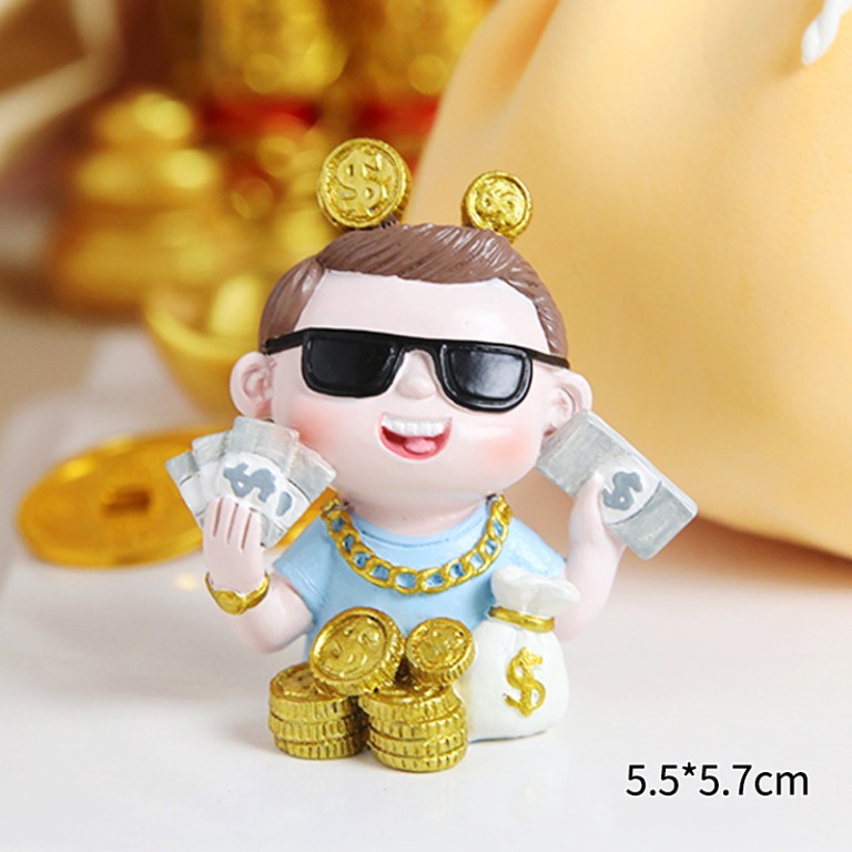 Rich Man Figurine Display / Cake Topper, Hobbies & Toys, Stationery ...