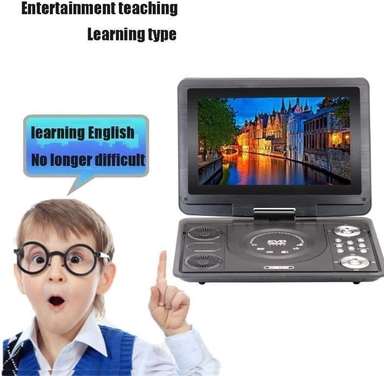 RMVB Digital Multimedia Portable EVD DVD Player 20” Black, TV & Home ...