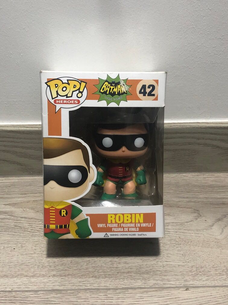robin funko pop #42, Hobbies & Toys, Toys & Games on Carousell