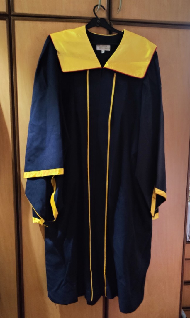 [SALE] SP Graduation Gown with Protector sheet, Men's Fashion, Coats ...