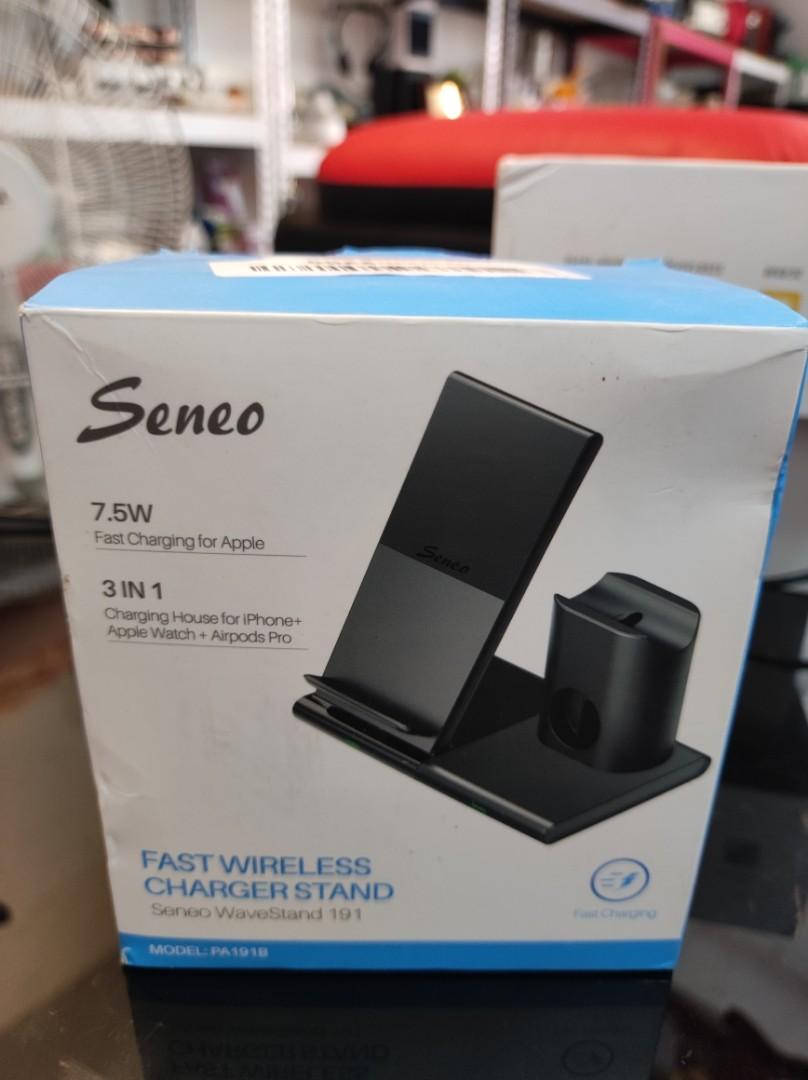 SENEO Wireless Charger, 3 in 1 Wireless Charging Stand with iWatch and ...
