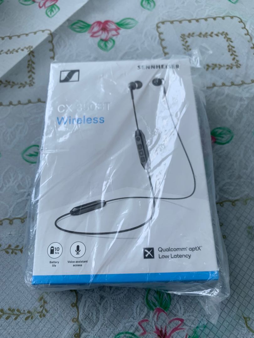Sennheiser CX 350BT Black, Audio, Earphones on Carousell