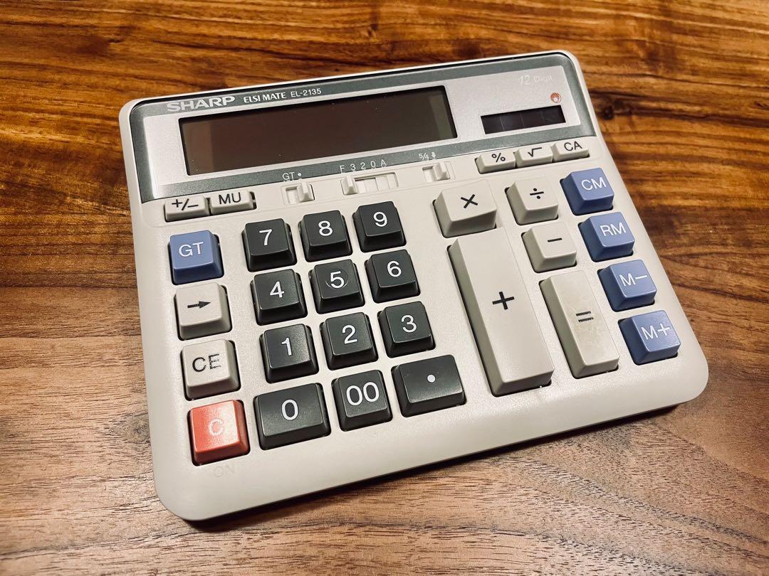 SHARP EL-2135 Calculator for Bank Business Office (EXCELLENT CONDITION) , Computers & Tech ...