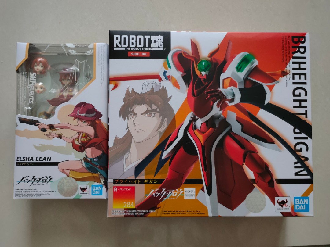 SHF Elsha Lean + Robot Damashii Briheight Gigan, Hobbies & Toys, Toys ...
