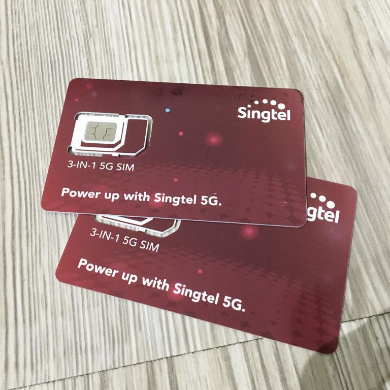 Singtel 5G Simcard 1 year, Mobile Phones & Gadgets, Mobile & Gadget ...