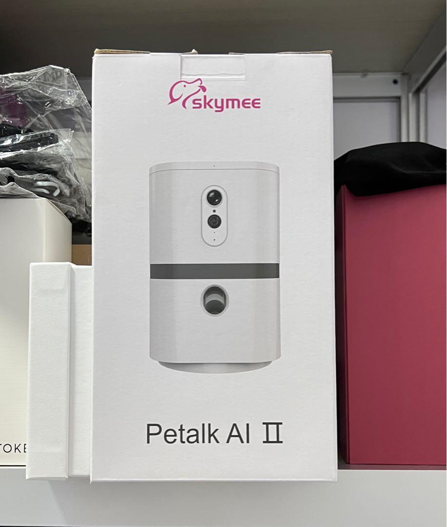 Skymee Petalk AI 2 - Pet Camera/Automatic Treats Dispenser, Furniture & Home Living, Security ...