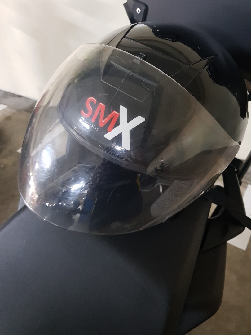 SMX Helmet (XL size), Motorcycles, Motorcycle Apparel on Carousell