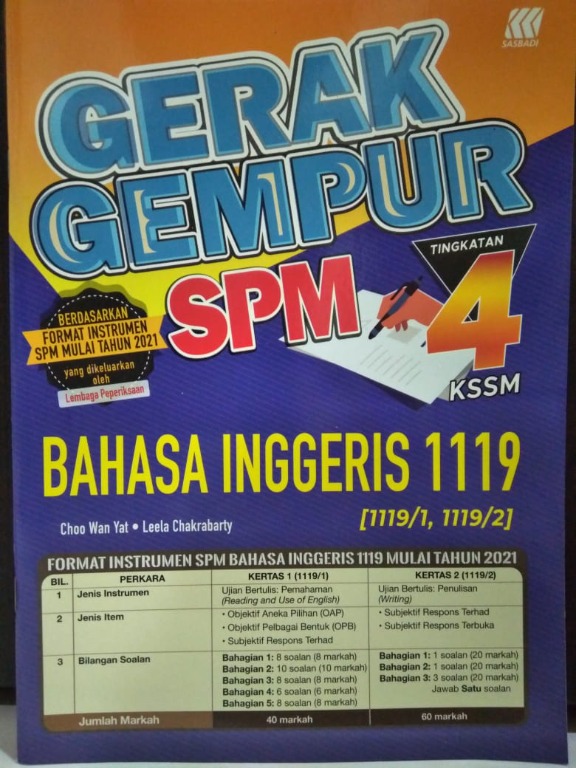 SPM English F4 Exercise Book (KSSM), Hobbies & Toys, Books & Magazines ...