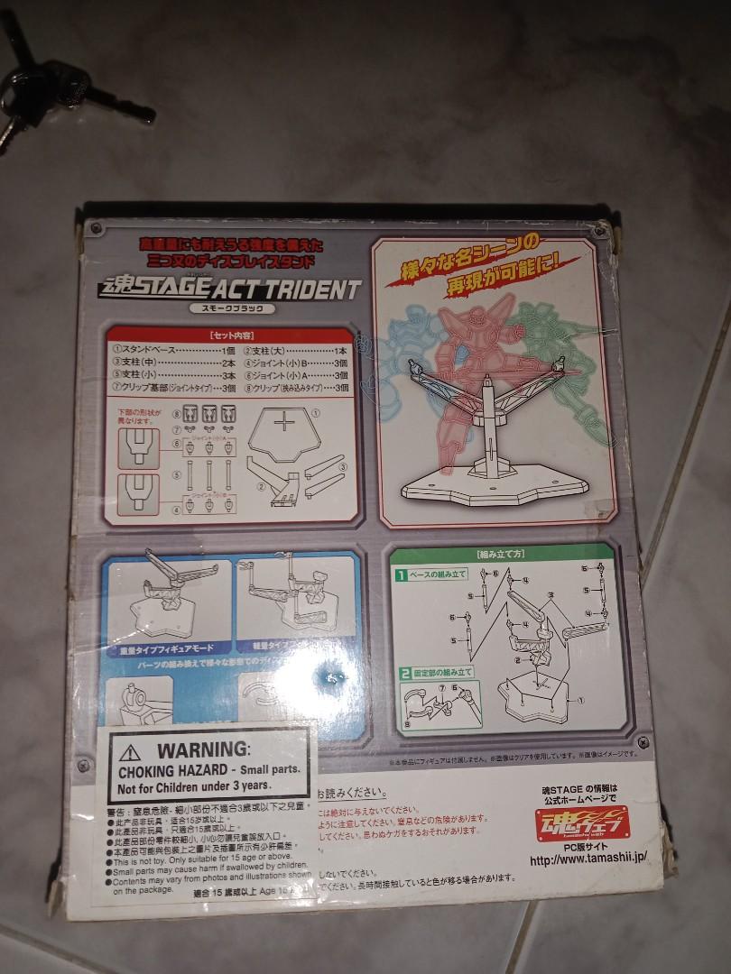 Stage Act Trident(display stand), Hobbies & Toys, Toys & Games on Carousell